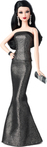 Barbie Mandy (Look Red Carpet) - Hair : Black - Barbie Second Life
