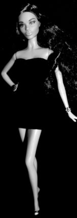 Barbie Simone (Holiday 2016) - Hair : Black - Barbie Second Life