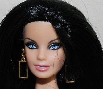 Barbie Ivana - Hair : Black - Barbie Second Life