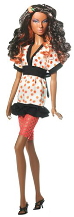 Barbie Xylia (Top Model) - Hair : Black - Barbie Second Life