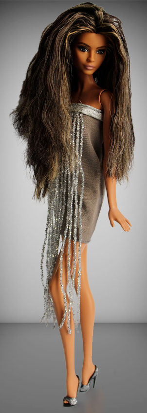 Barbie Gina - Hair : Brown - Barbie Second Life
