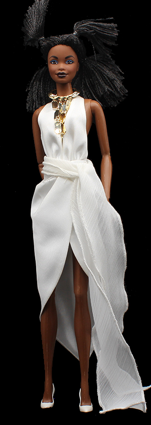 Barbie Urielle (Jean-Michel Basquiat) - Hair : Black - Barbie Second Life