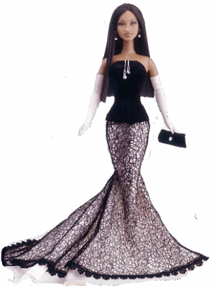 Barbie Renée (Society Girl) - Cheveux : Bruns - Barbie Second Life